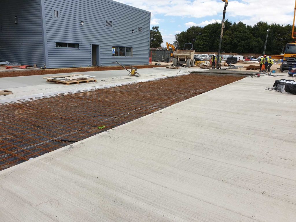 Concrete Hardstanding contractors | Trent Construction Services
