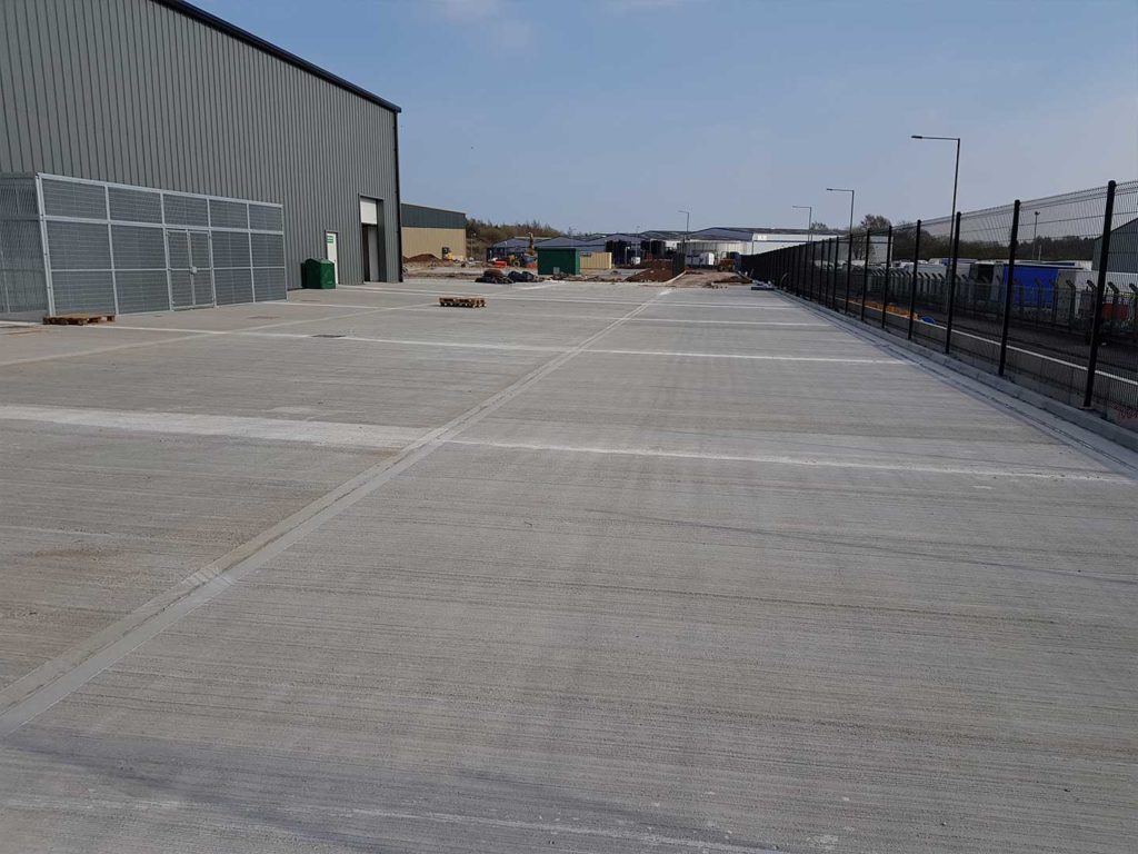 Concrete Hardstanding contractors | Trent Construction Services
