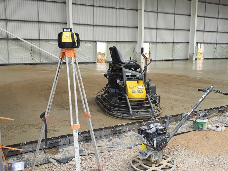 Power Floated Concrete Floors - Trent Construction Services