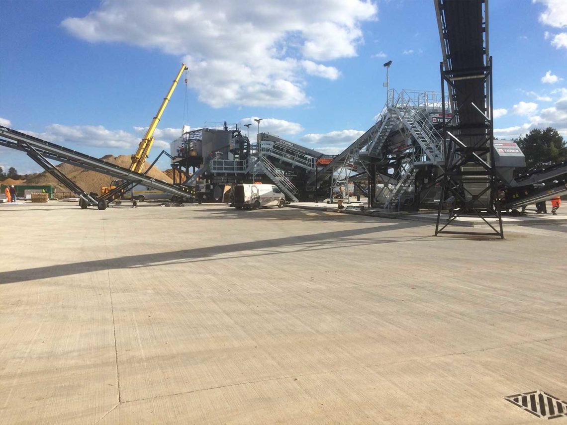 Concrete Hardstanding contractors | Trent Construction Services